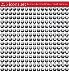 Icon set twelve Royalty Free Vector Image - VectorStock