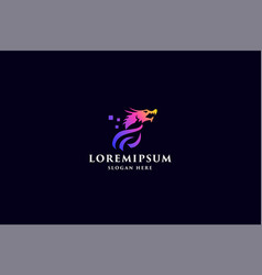 Speed racing logo Royalty Free Vector Image - VectorStock