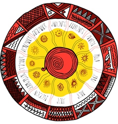 Slavic calendar Royalty Free Vector Image - VectorStock