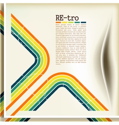 Retro lines Royalty Free Vector Image - VectorStock