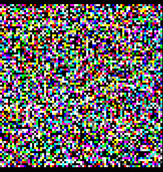 Glitch digital noise texture technology Royalty Free Vector
