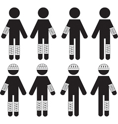 First aid with love Royalty Free Vector Image - VectorStock