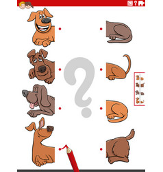 Maths calculation educational game for kids Vector Image