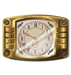 Ancient clock Royalty Free Vector Image - VectorStock