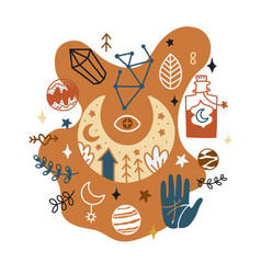 Magical elements collection Royalty Free Vector Image