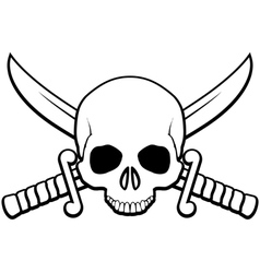 Pirate symbol Royalty Free Vector Image - VectorStock