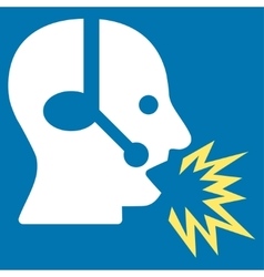 Operator message icon Royalty Free Vector Image