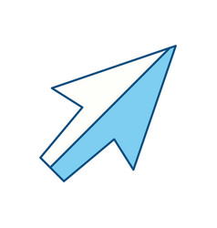 Click arrow symbol Royalty Free Vector Image - VectorStock