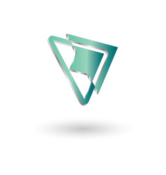 Leter v logo Royalty Free Vector Image - VectorStock