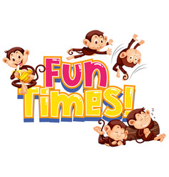 Monkey Royalty Free Vector Image - VectorStock