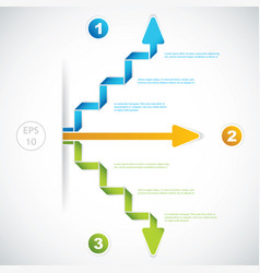 Businessman running on steps growth chart going up