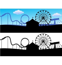 Carnival scene Royalty Free Vector Image - VectorStock