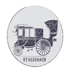 Stagecoach Royalty Free Vector Image - VectorStock