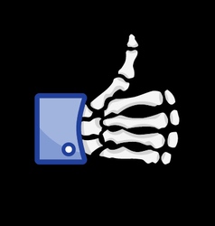 Skeleton like Royalty Free Vector Image - VectorStock