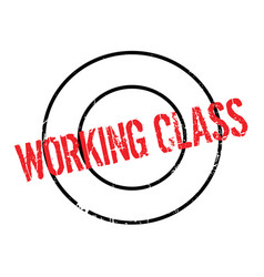 Working class rubber stamp Royalty Free Vector Image