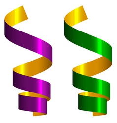 Party streamers Royalty Free Vector Image - VectorStock