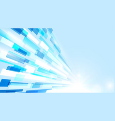 Abstract rectangles technology digital background Vector Image