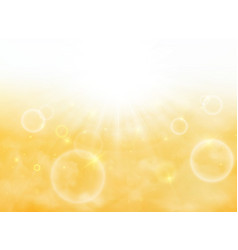 Yellow sun background Royalty Free Vector Image