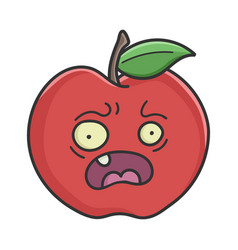 Apple fruit Royalty Free Vector Image - VectorStock