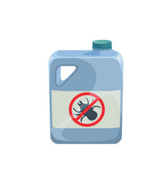 Insecticide bottle icon Royalty Free Vector Image