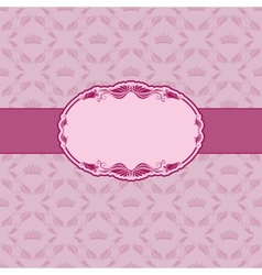 Template frame design Royalty Free Vector Image