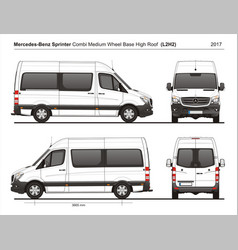 Mercedes sprinter swb low roof combi van l1h1 2017