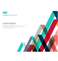 Business name card template design abstract Vector Image