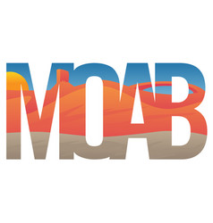 Blank nature park scene landscape on transparent Vector Image