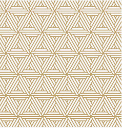 Abstract geometric pattern with lines a seamless Vector Image
