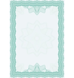 Guilloche frame Royalty Free Vector Image - VectorStock