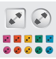 Weight Lifting Labels Royalty Free Vector Image