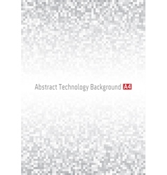 Gray color graph paper on vertical a4 sheet Vector Image