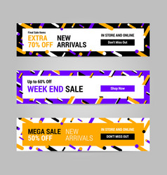 Important announcement banner social media promo Vector Image