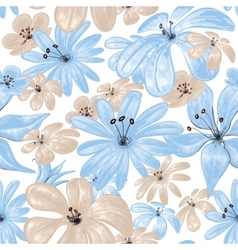 Kites over blue sky seamless pattern Royalty Free Vector