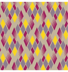 Retro diamond repeat pattern 4 Royalty Free Vector Image