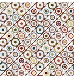 Round circle pattern Royalty Free Vector Image