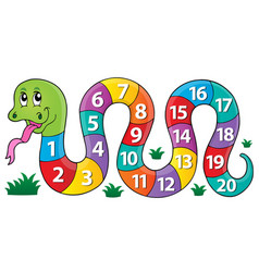 Various snakes theme collection 1 Royalty Free Vector Image