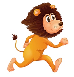 Wild animals running together Royalty Free Vector Image