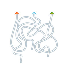 Maze game education game game template Royalty Free Vector