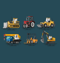 Construction equipment Royalty Free Vector Image