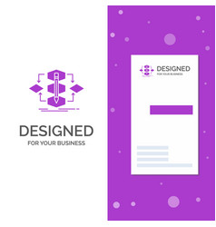 Algorithm design method model process flat icon Vector Image