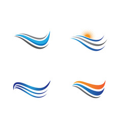 Wave icon Royalty Free Vector Image - VectorStock