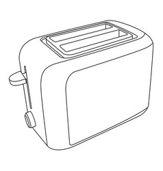 Broken toaster error 3d icon Royalty Free Vector Image