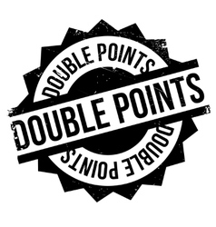 Double Points rubber stamp Royalty Free Vector Image