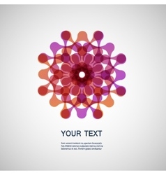 Network connection and dna eps10 Royalty Free Vector Image