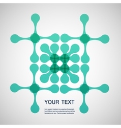 Network connection and dna eps10 Royalty Free Vector Image