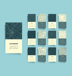 Hand drawn lettering names of months and doodles Vector Image