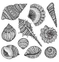 Sea hand drawn Royalty Free Vector Image - VectorStock