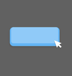 Click icon mouse clicks on an object Royalty Free Vector