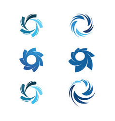 Vortex icon logo Royalty Free Vector Image - VectorStock
